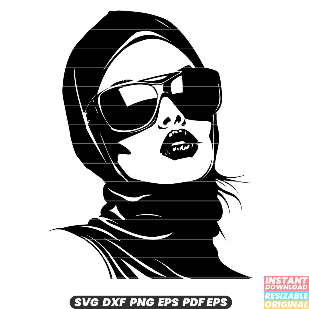 Gangster Girl SVG - Criminal Woman, Hustle Cool Dope Mafia Member ...