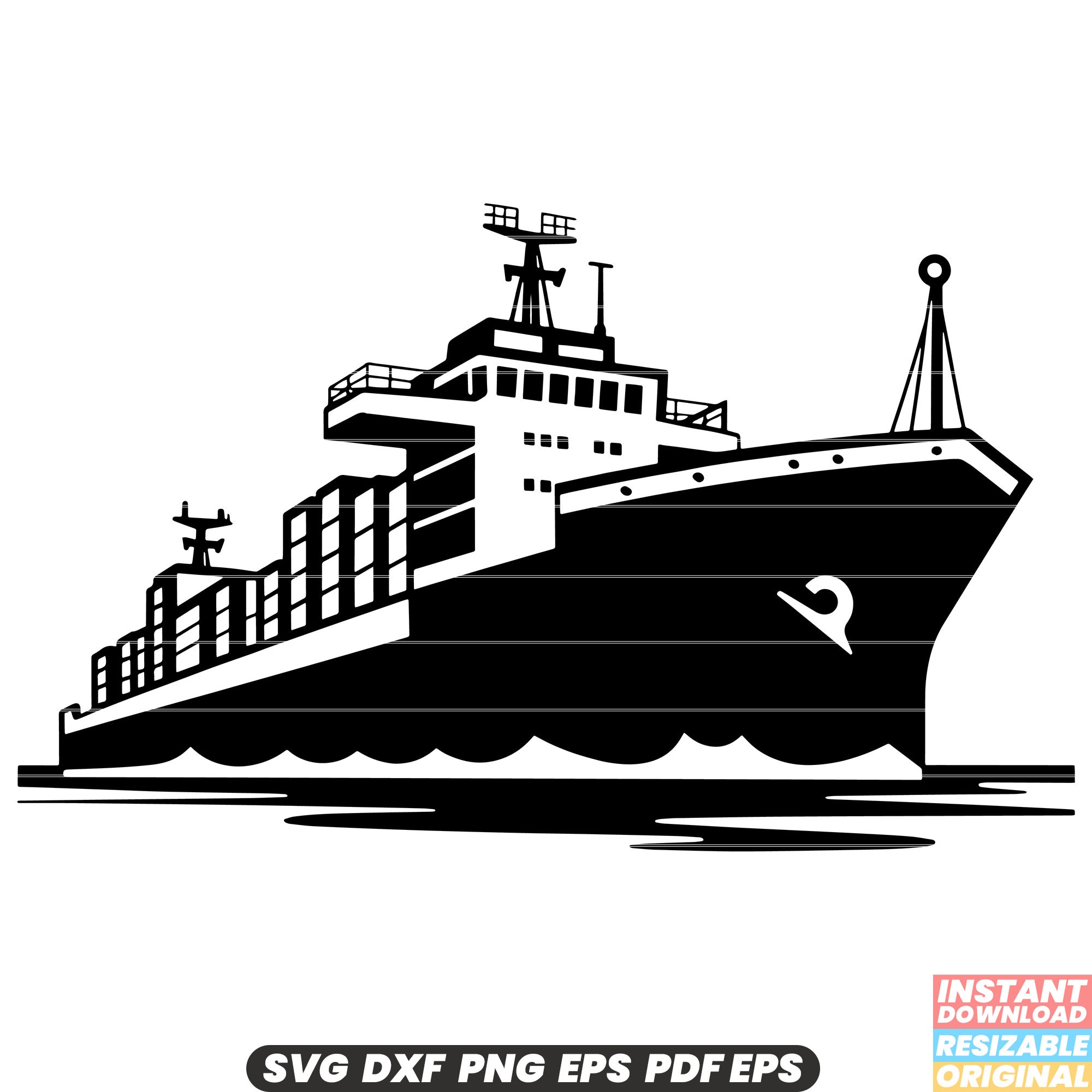 Container Ship Cargo Vessel Maritime Transport Freight Industry ...