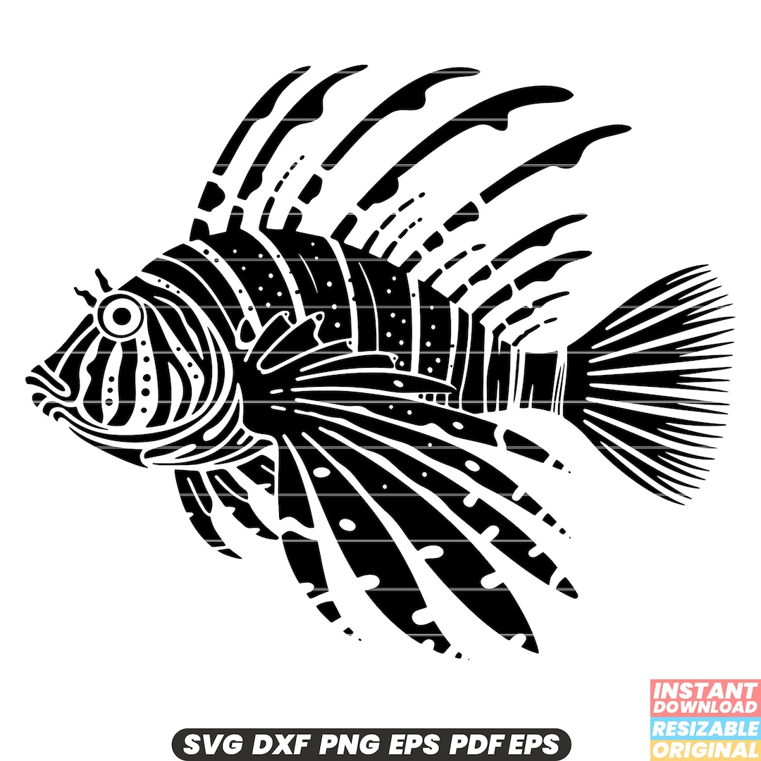 Lionfish Marine Fish Venomous Spines Coral Reef Invasive Species ...