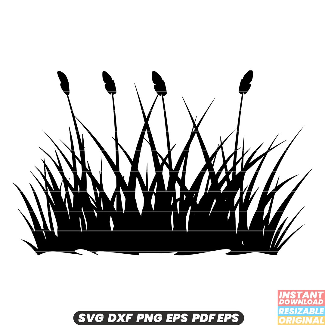 Lawn SVG Outdoor Space Illustration Lawn Clipart Green Grass Graphic ...