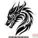 Tribal Dragon Mythical Creature Tattoo Art Ancient Culture Symbolic ...