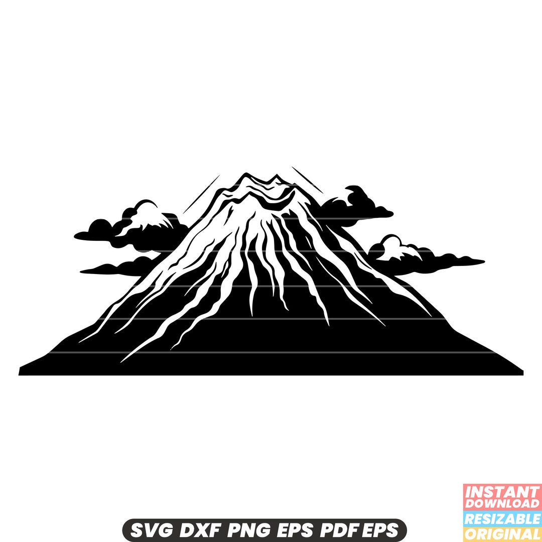 Volcano Geological Formation Eruption Lava Magma Crater Ash Smoke ...