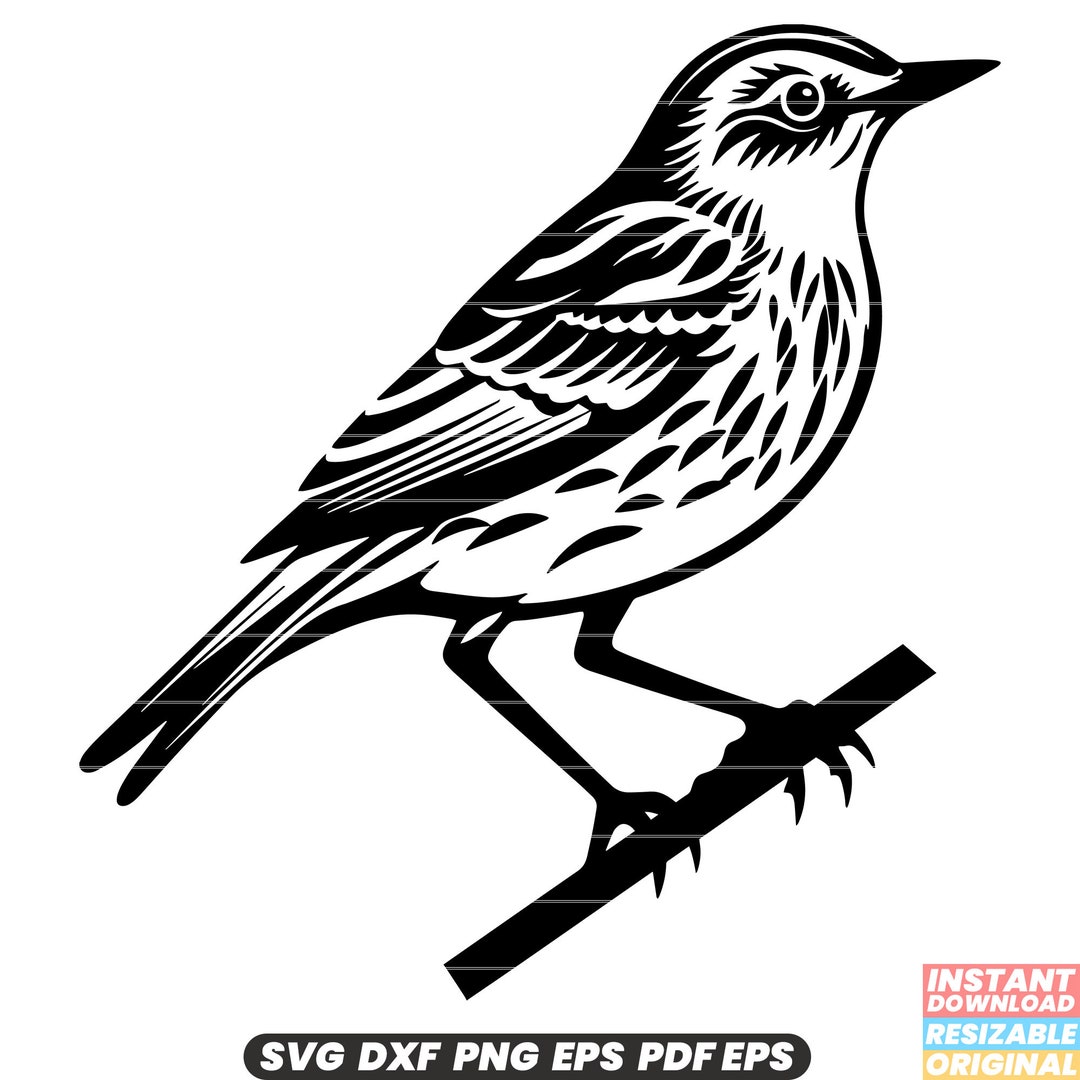 Pipit SVG, Pipit DXF, Pipit PNG Digital Designs Instant Download 2 - Etsy