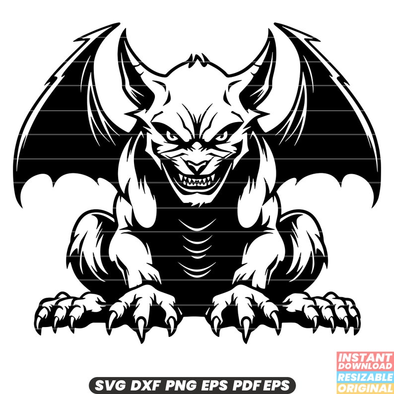 Gargoyle Statue Architecture Stone Mythical Creature Gothic Cathedral ...