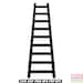 Ladder Climb Height Reach Tool Construction Steps Portable Scaffold ...