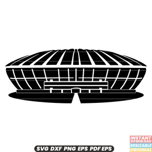 Stadium SVG Sports Illustration Stadium Clipart Arena Graphic Sport ...