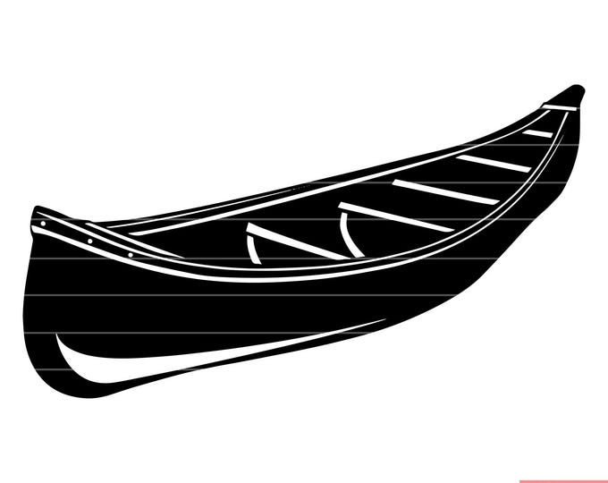 Canoe Svg File, Canoe Cut File, Canoe Svg Design, Canoe Svg Image ...