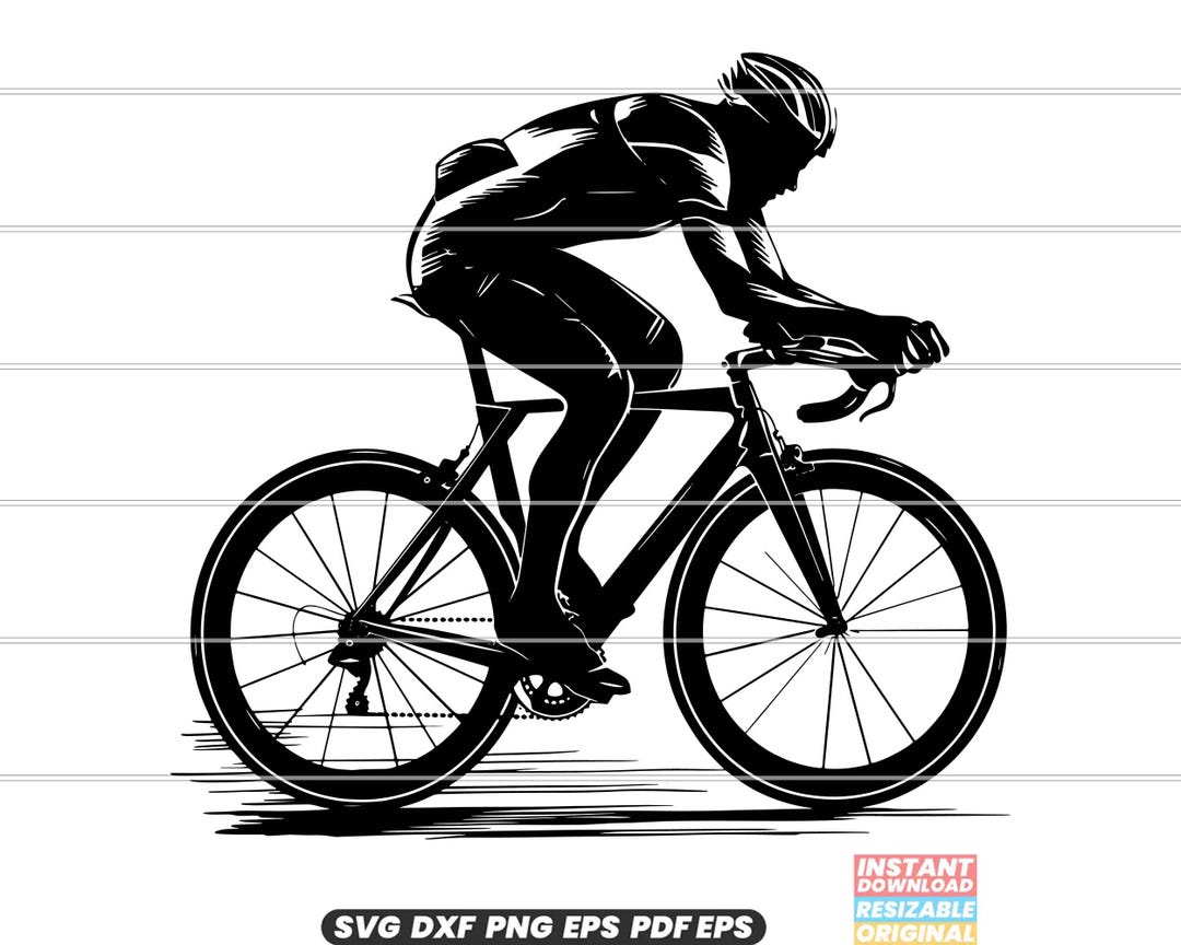 Fahrrad-Svg, Fahrrad-Dxf, Fahrrad-Png, Fahrrad-Schnittdatei, Fahrrad ...