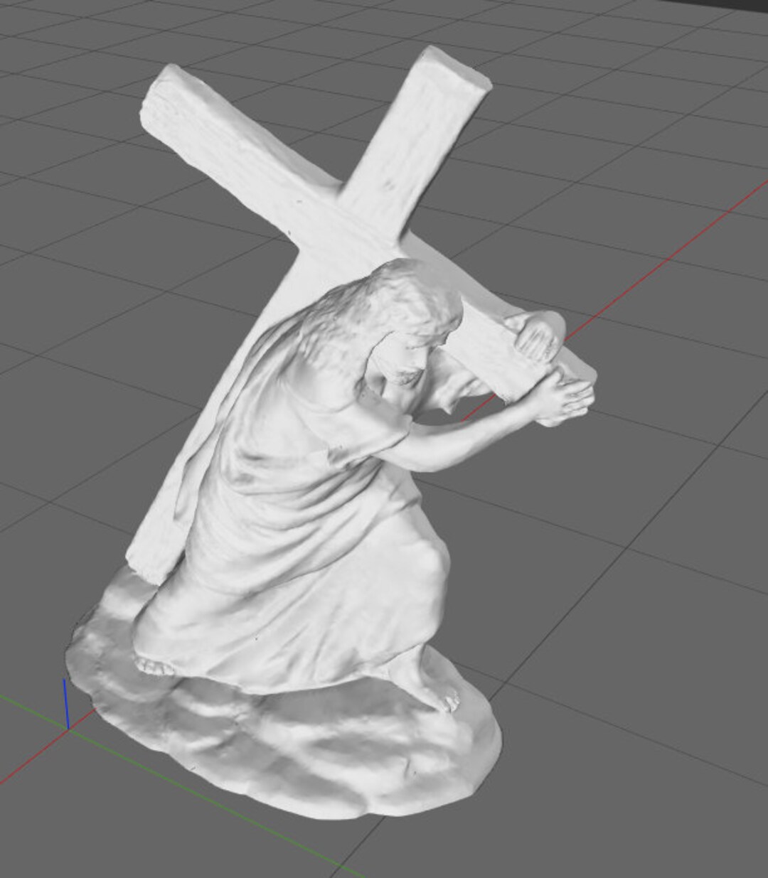 Jesus Carrying the Cross STL 3D Print Files - Etsy