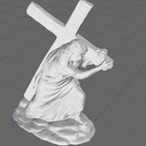Jesus Carrying the Cross STL 3D Print Files - Etsy