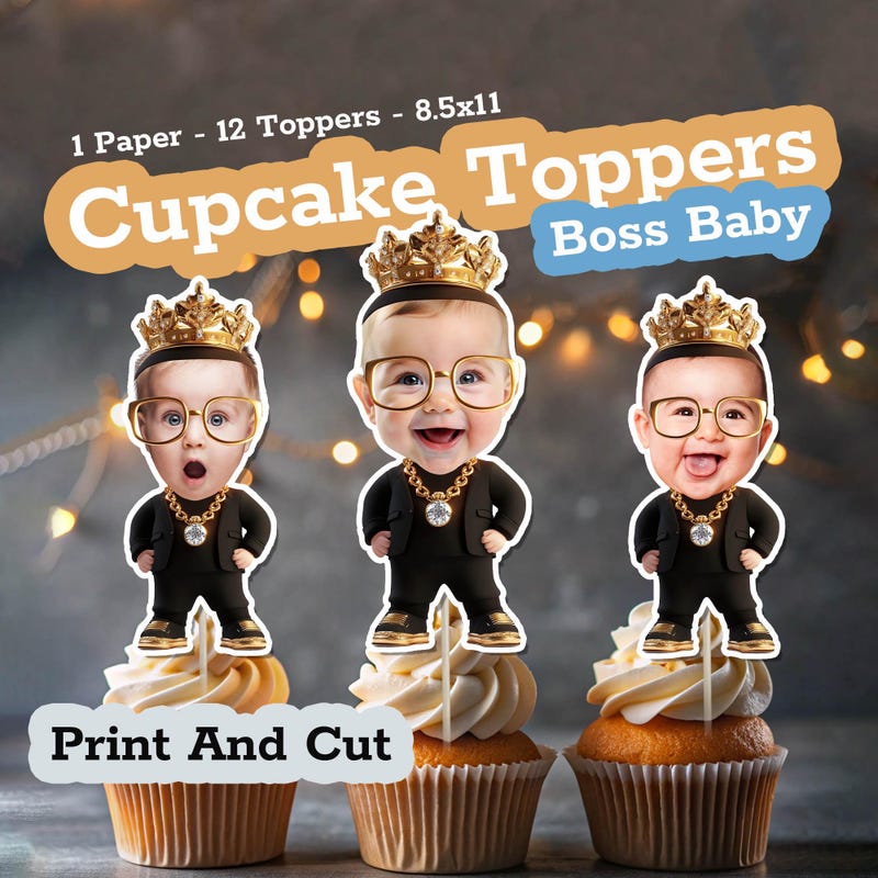 Boss Baby Cake Topper - Etsy