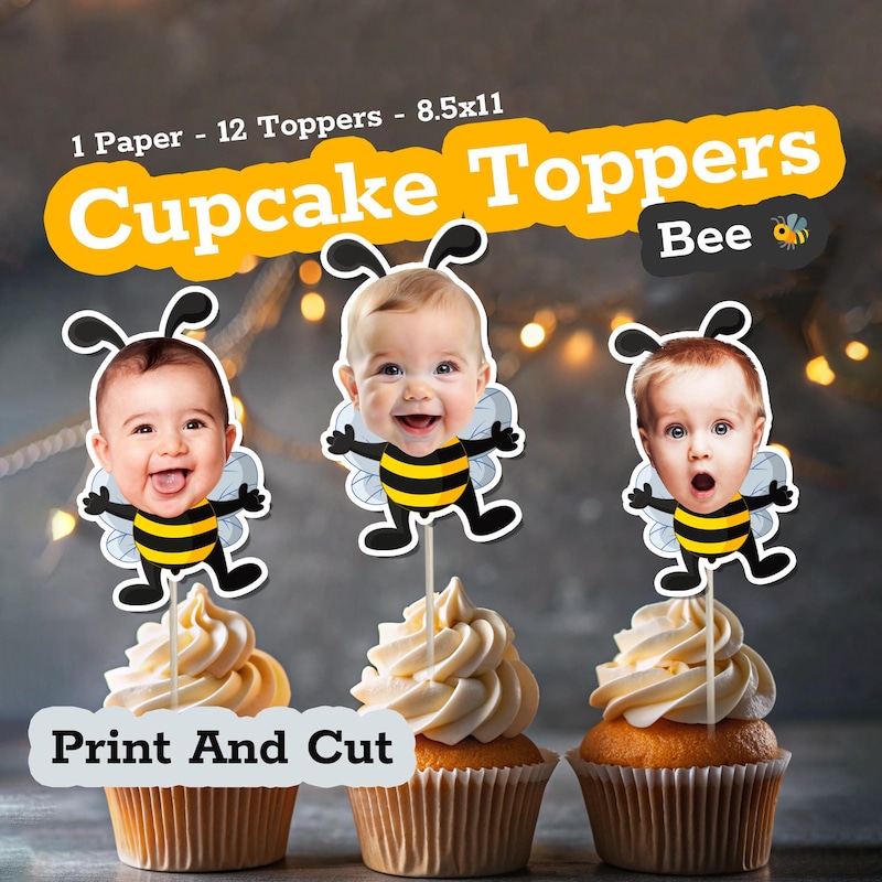 Toppers de abejas - Etsy España