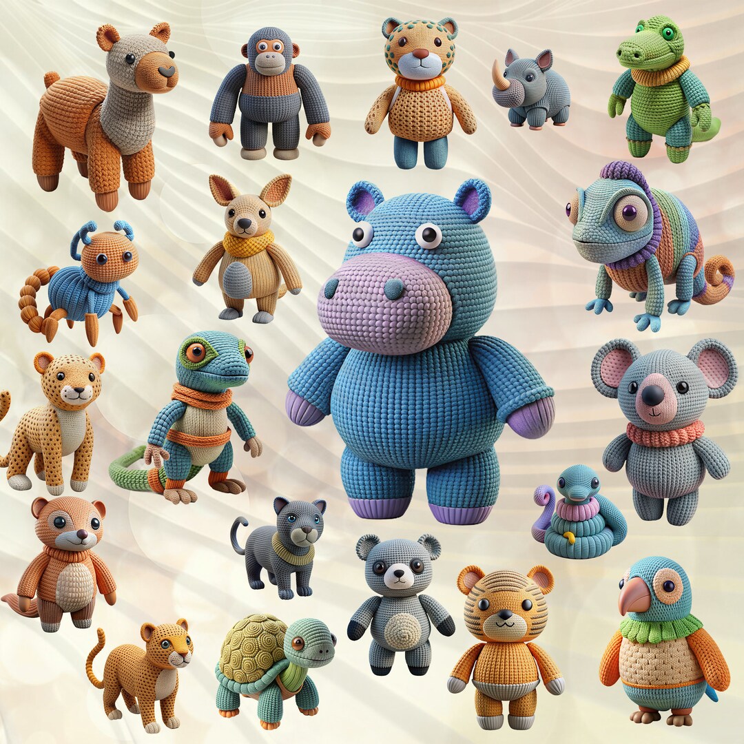 African Animal Clip Art, Zoo Png, Cute Animal Sticker Bundle, Goodnotes ...