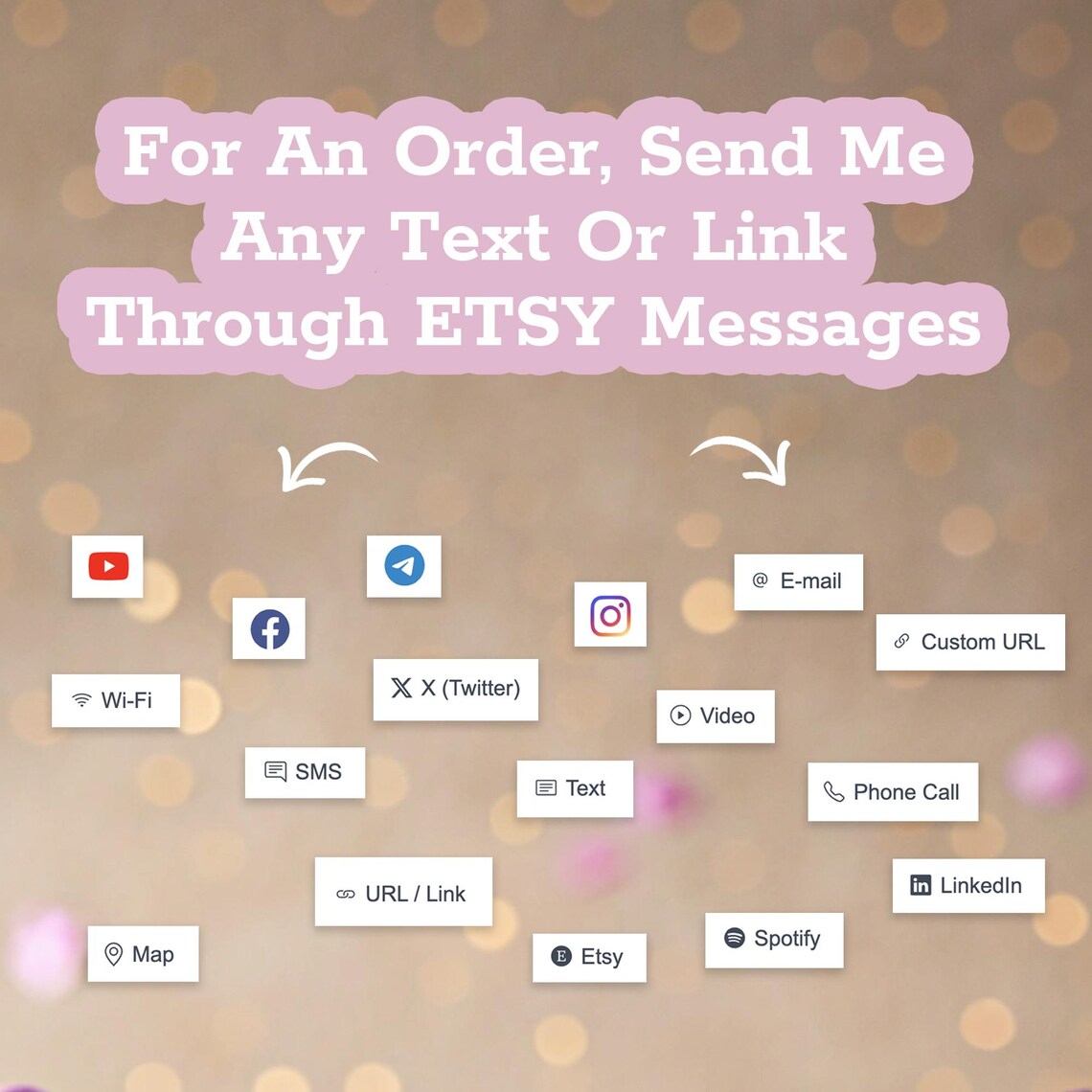 Custom Pink “I Love You” QR Code Cupcake Toppers | Printable Ways to ...
