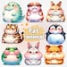 Fat Animal Clipart Collection - Etsy