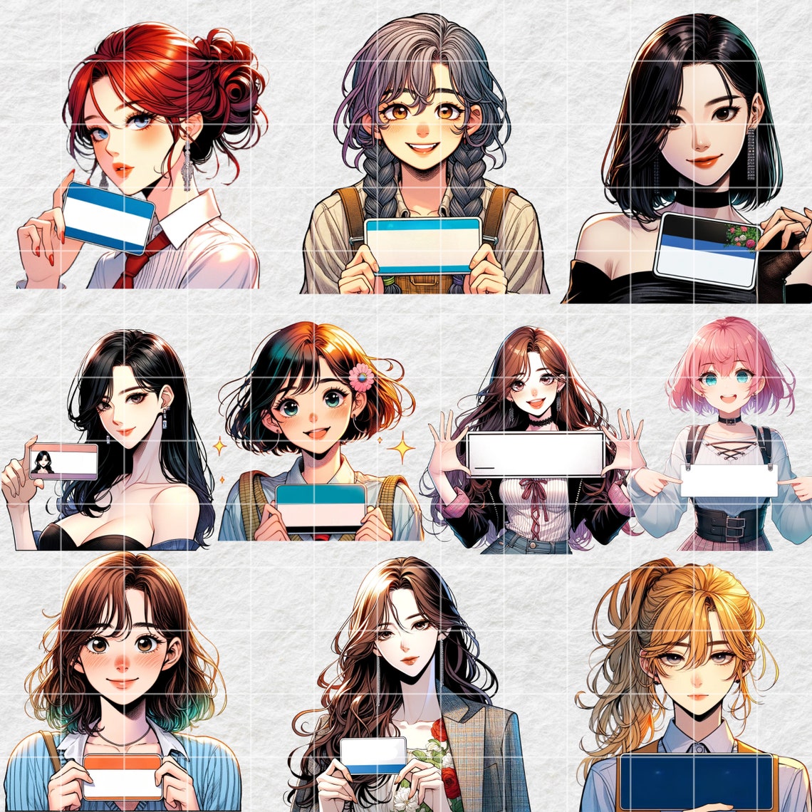 Anime Character Name Tags L Name Plate - Etsy