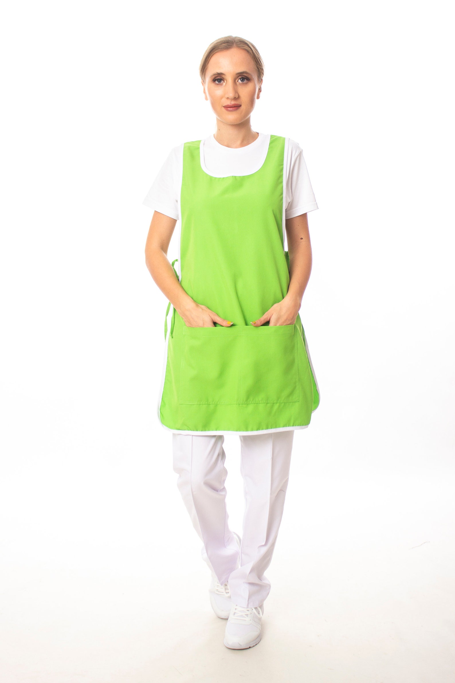 Front-pocketed Cleaning Tabard Personalized Tabard - Etsy