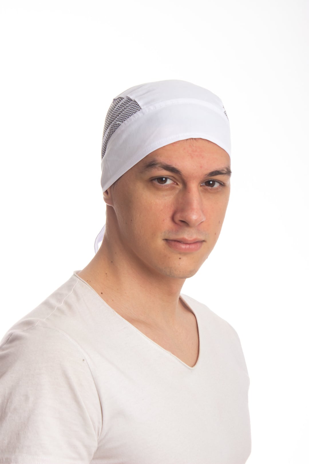 Unisex Chef Meshed Side Bandana - Bakers Cap - Etsy