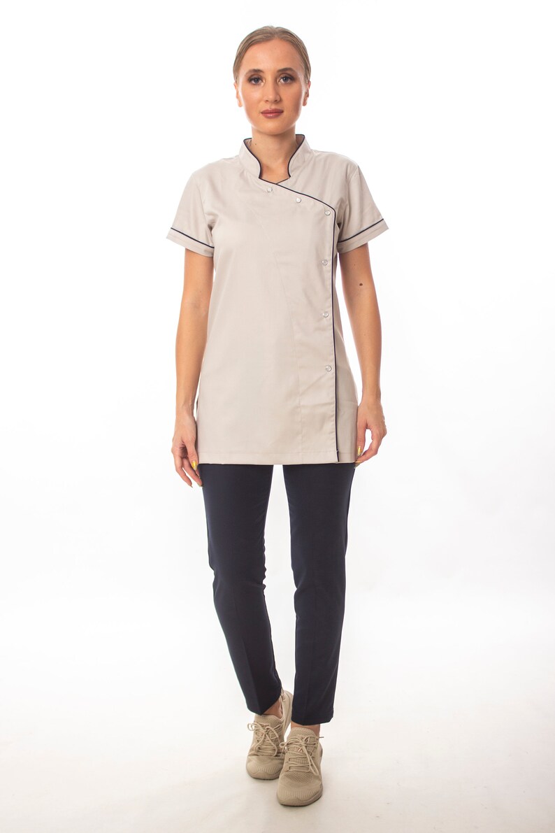 Stylish Spa Tunic, Tunic for Women, Beauty Clothing, Tunic for Salon ...