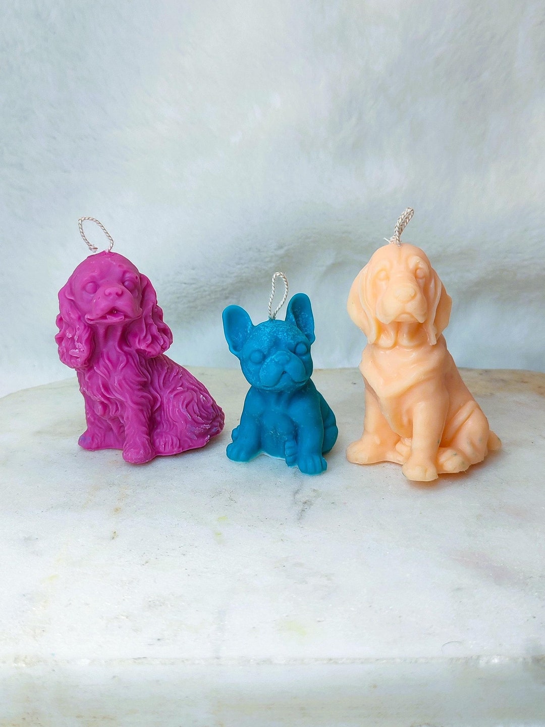 Dog Candle | Candle Gift | Cute Puppy Dog in 3 Designs | Dog Lovers ...