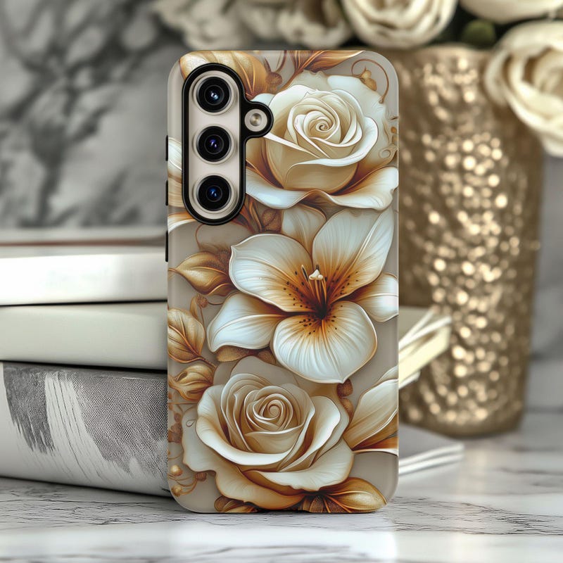 Rose Gold Phone Case - Etsy