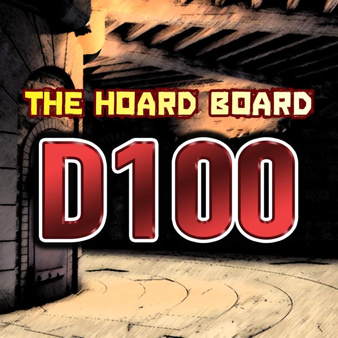 D100 Loot Board - the Hoard Board - What's in a Sack, Barrel, or Crate ...
