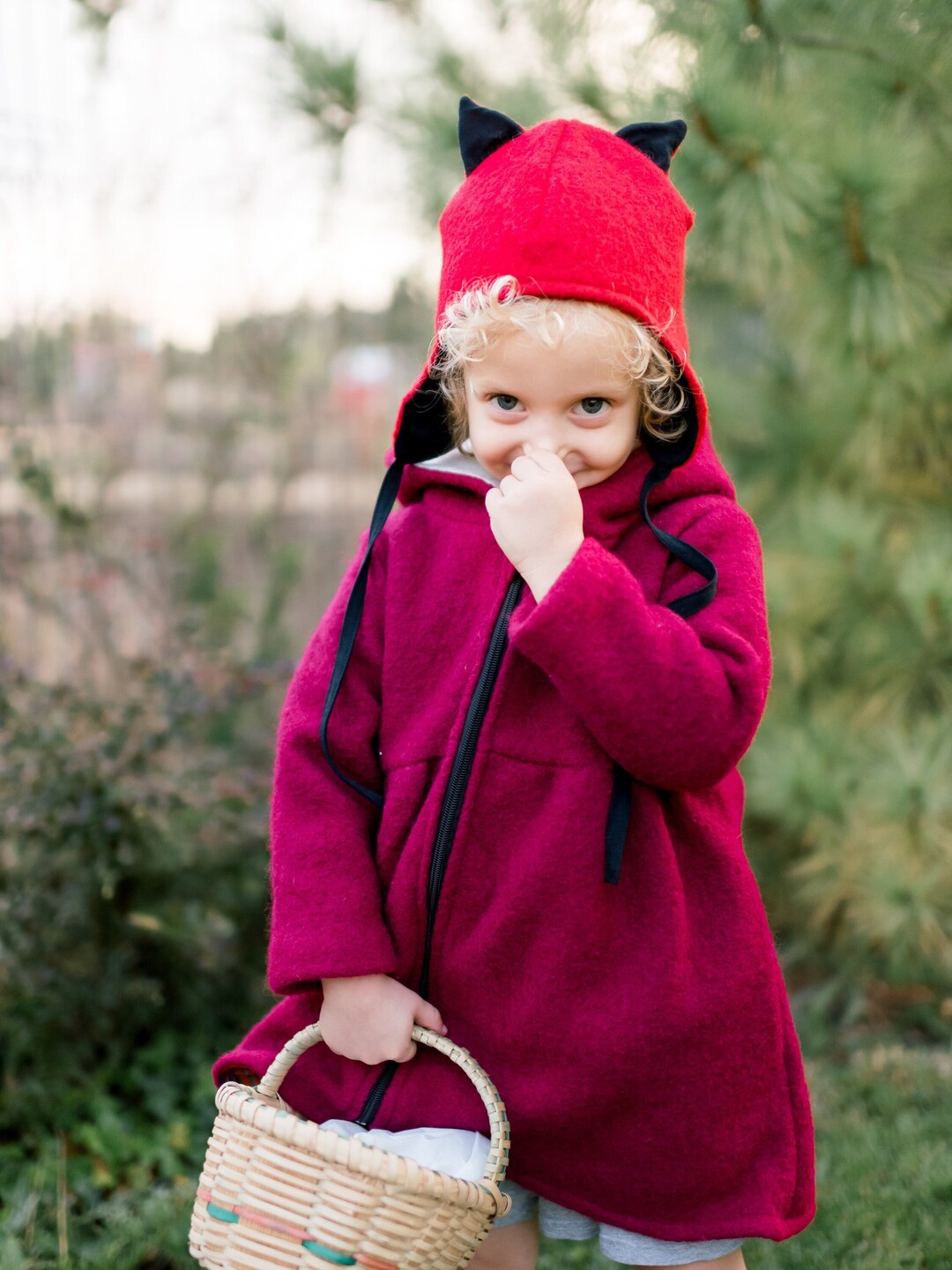 Boiled Wool Coat, Kids Wool Jacket, Boiled Wool, Walkloden, Walk Jacket ...