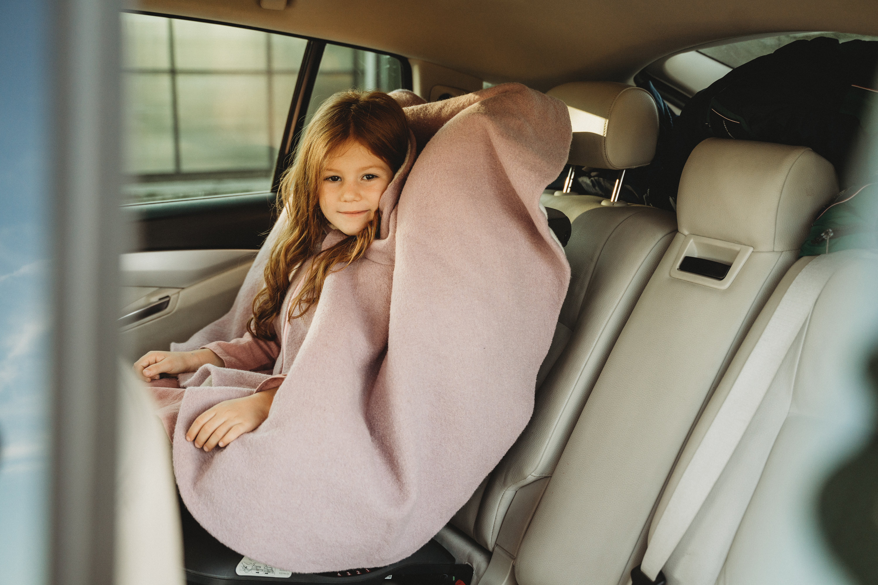 Winter Car Seat Poncho for Kids, Soft Boiled Wool Poncho Cape, Toddler ...