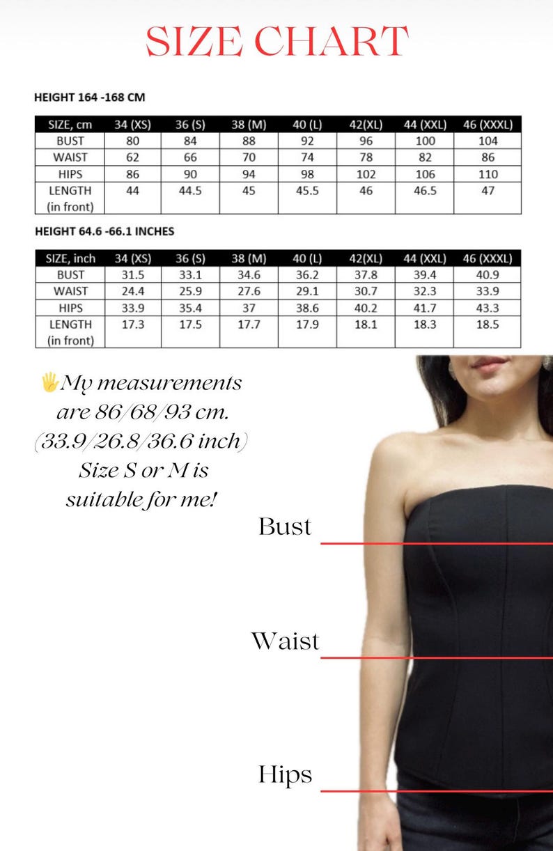 Long Corset Pattern, Pdf Sewing Pattern With Tutorial, XS-XXXL Sizes - Etsy
