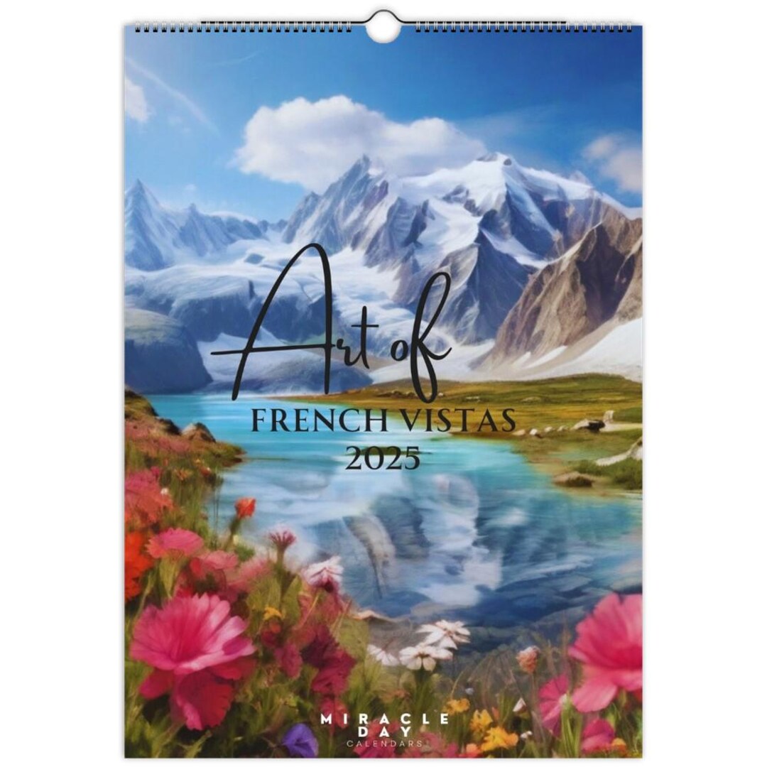 Art of French Vistas Wall Calendar 2025 A3 A4 Fascination France ...