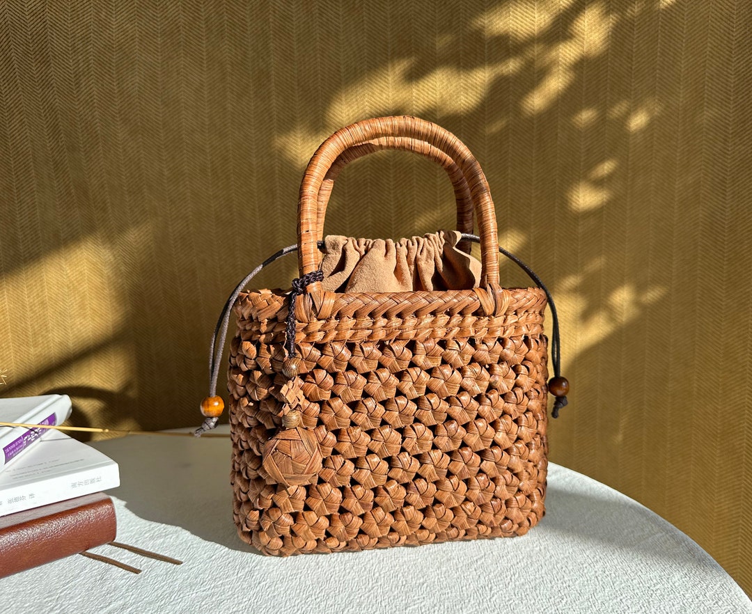 Rattan Handbag Rattan Bagubud Rattan Bagbali Baggrass Bag,summer Bale ...