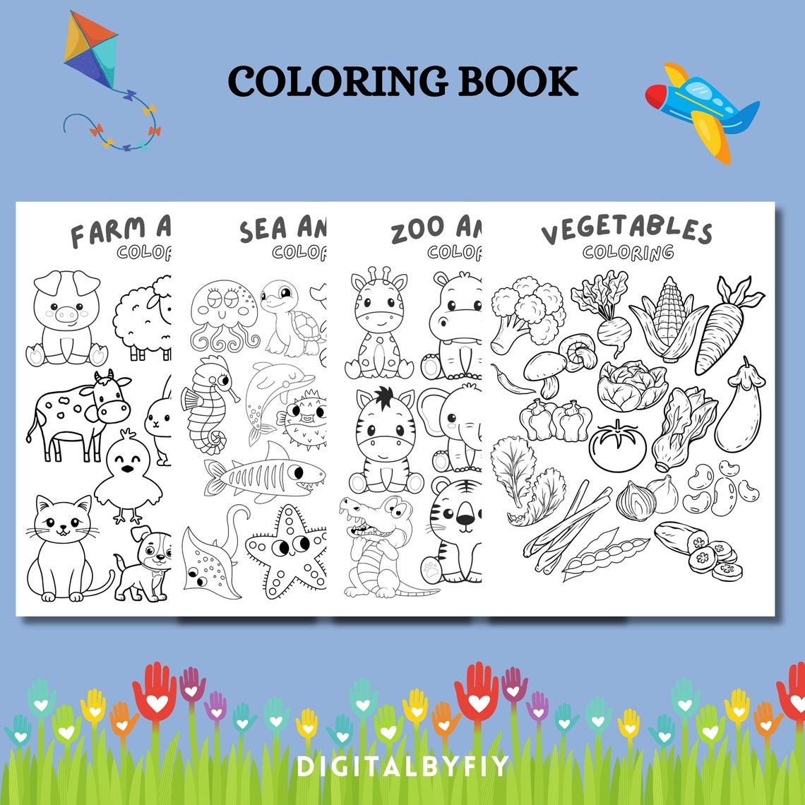 33 Pages Writing Practice, Preschool Handwriting Worksheets, Coloring ...