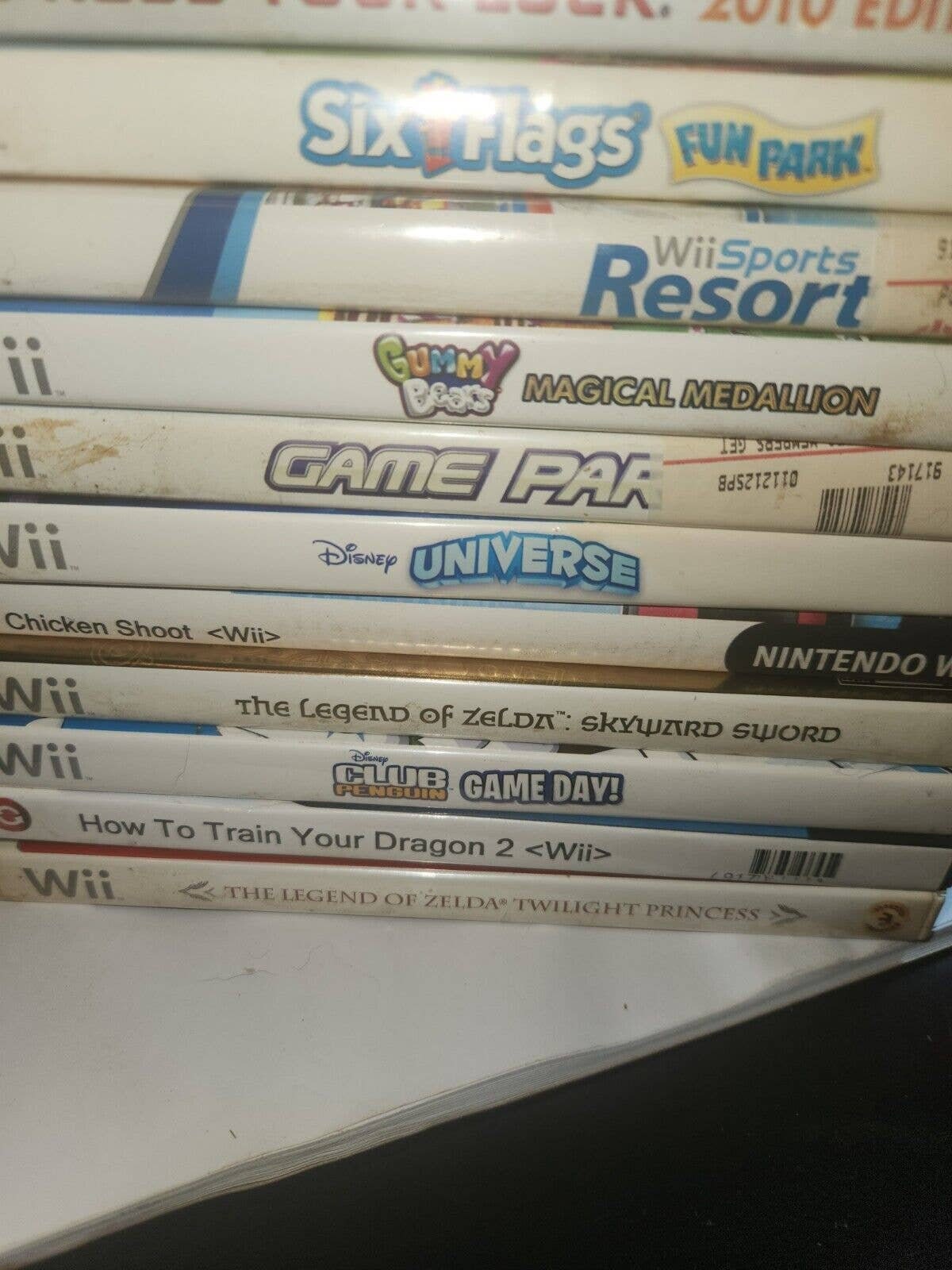 TESTED Nintendo Wii Blue Console With 20 Games No Controllers - Etsy