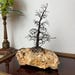 Handcrafted Large Agate With Copper Wire Tree Sculpture, Mid-century ...