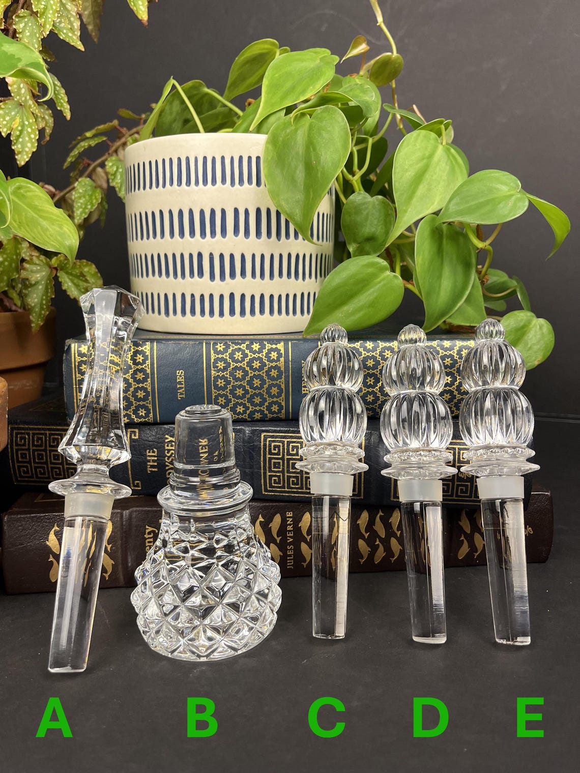 Crystal Decanter Stoppers, Glass Decanter Stoppers, Bottle Stoppers ...