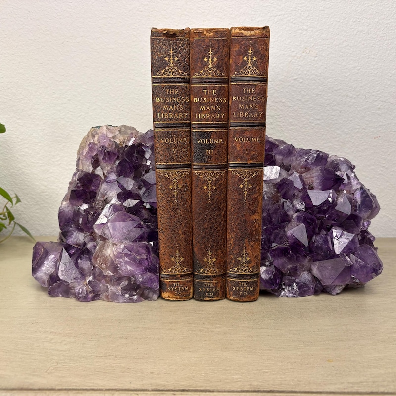 Geode Bookends - Etsy