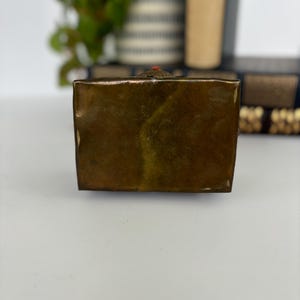 Vintage Mid Century Brass Cricket Box, Stash Box, Jewelry Box, Trinket ...