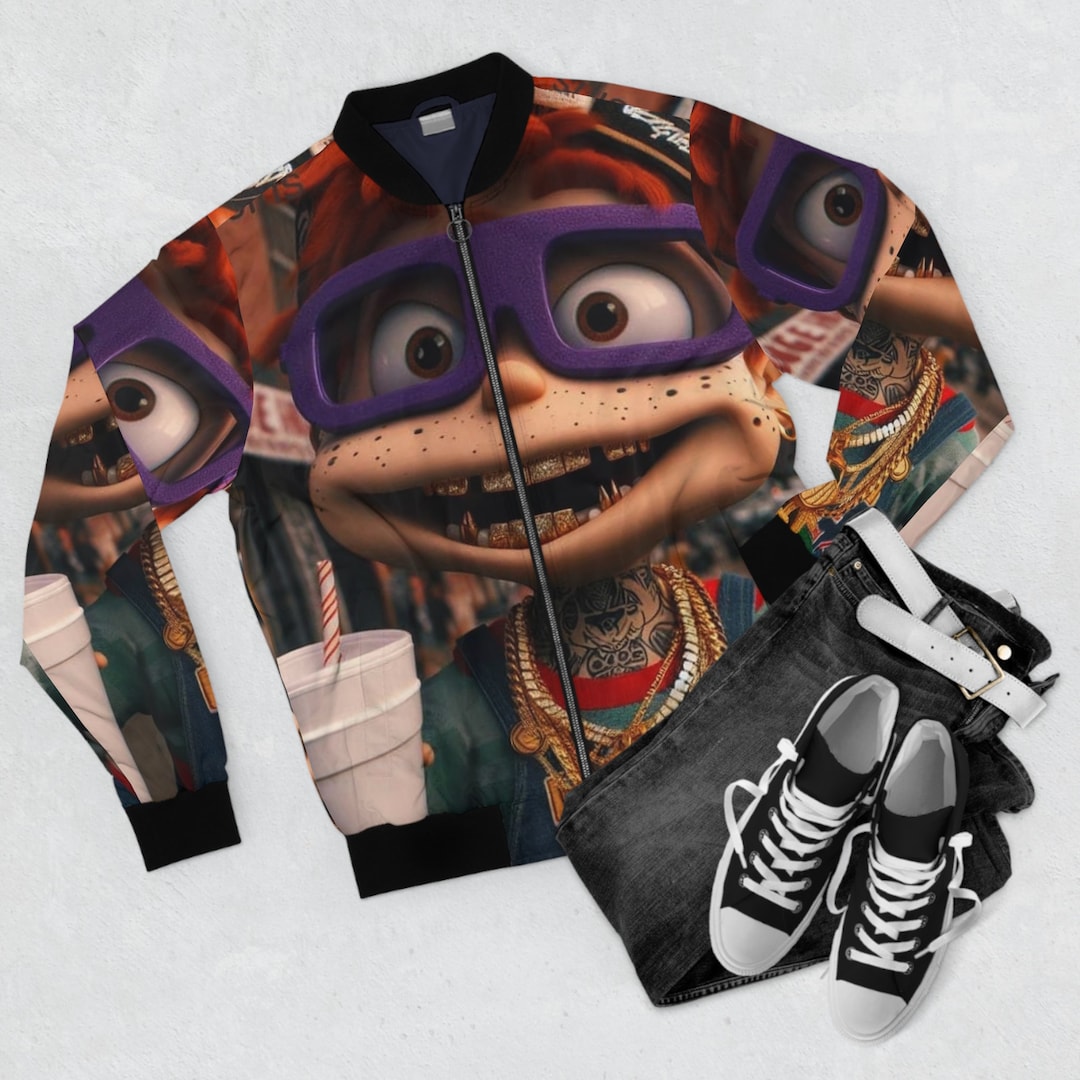 Rugrats Chucky Men's Bomber Jacket AOP - Etsy
