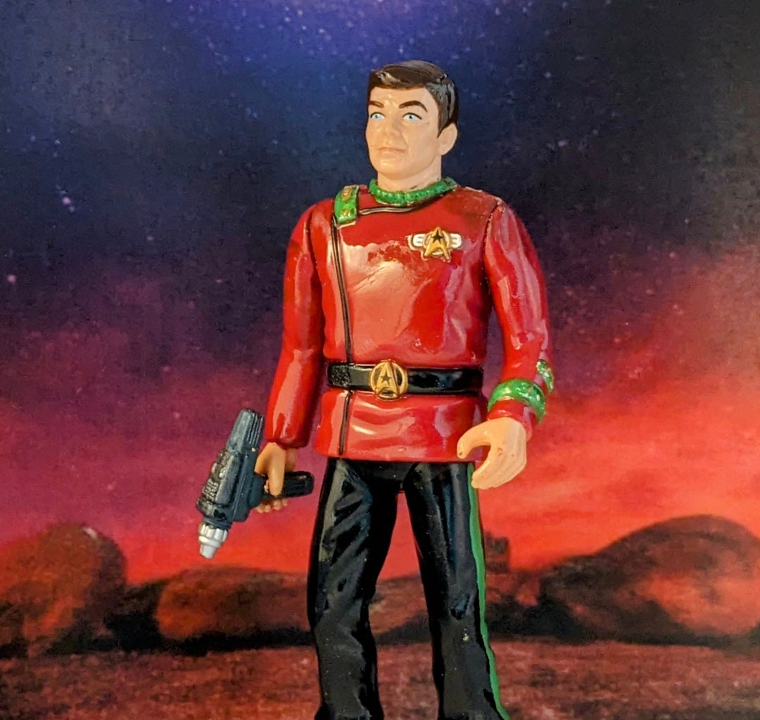 Dr. Mccoy in the Monster Maroon Uniform From the Star Trek Movies ...