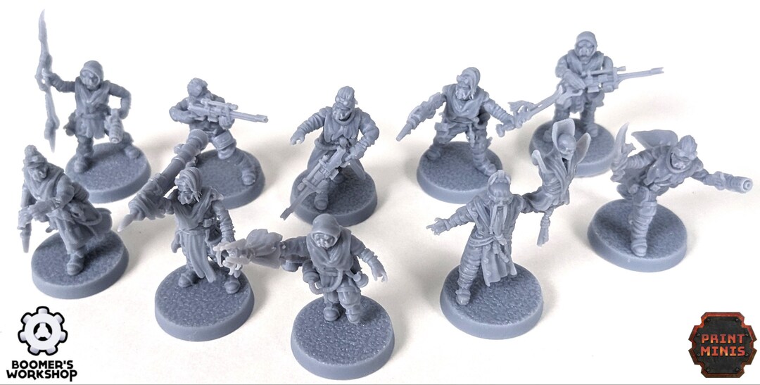 Erriosh Nomads Gang 10 Model Campaign Gang - Etsy