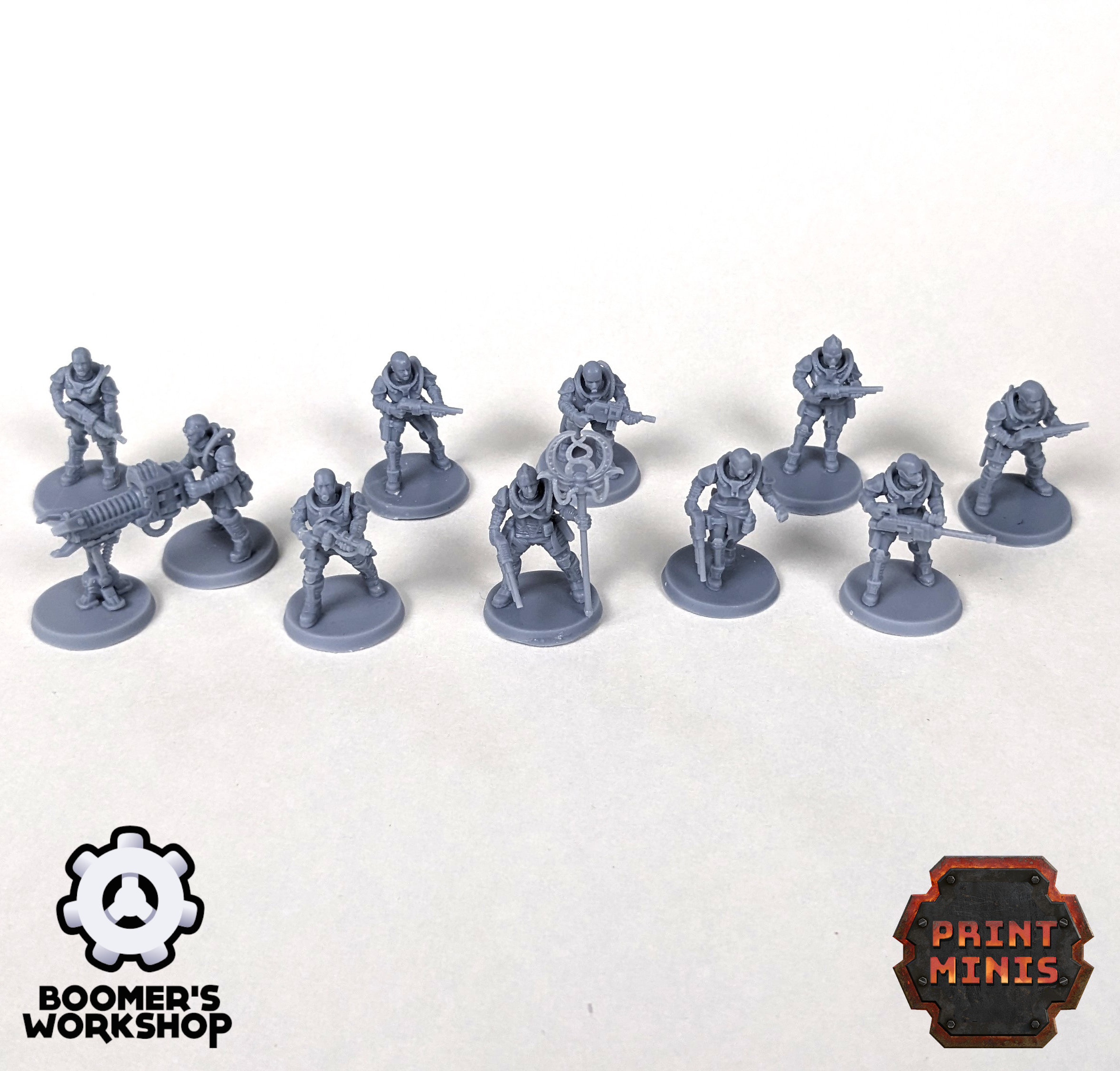 Code Splicer Cult Devotee Squad | 10 Models - Etsy