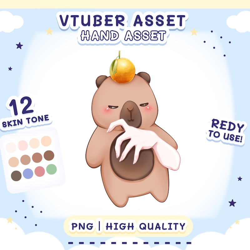 Vtuber Headpat Asset - Etsy