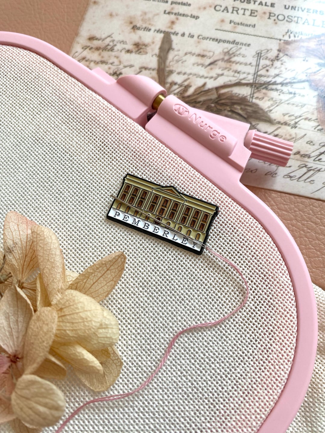 Pride and Prejudice Needle Minder, Pemberley Manor Needle Holder, Mr ...