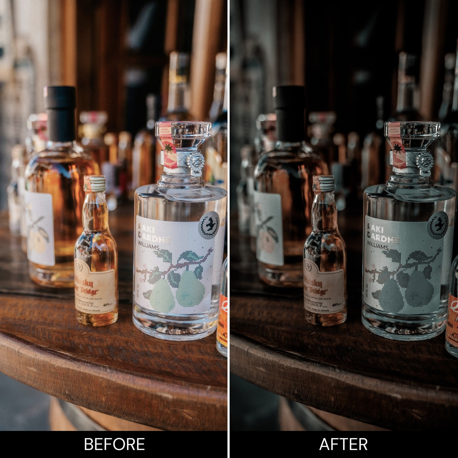 6 Luxury Black Lightroom Presets, Dark Presets, Moody Presets, Black ...