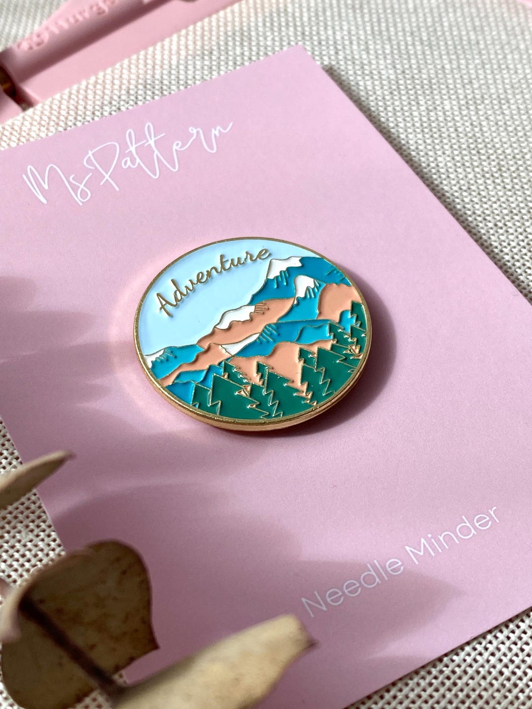 Adventure Needle Minder, Mountain Needle Nanny, Lanscape Needle Magnet ...