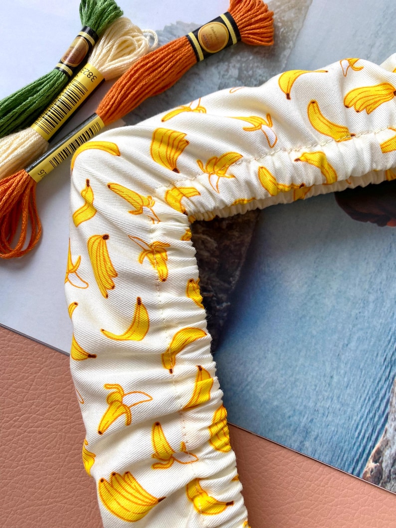 Banana Grime Guard for Q-snap and Nurge Hoop, Funny Cross Stitch Hoop ...