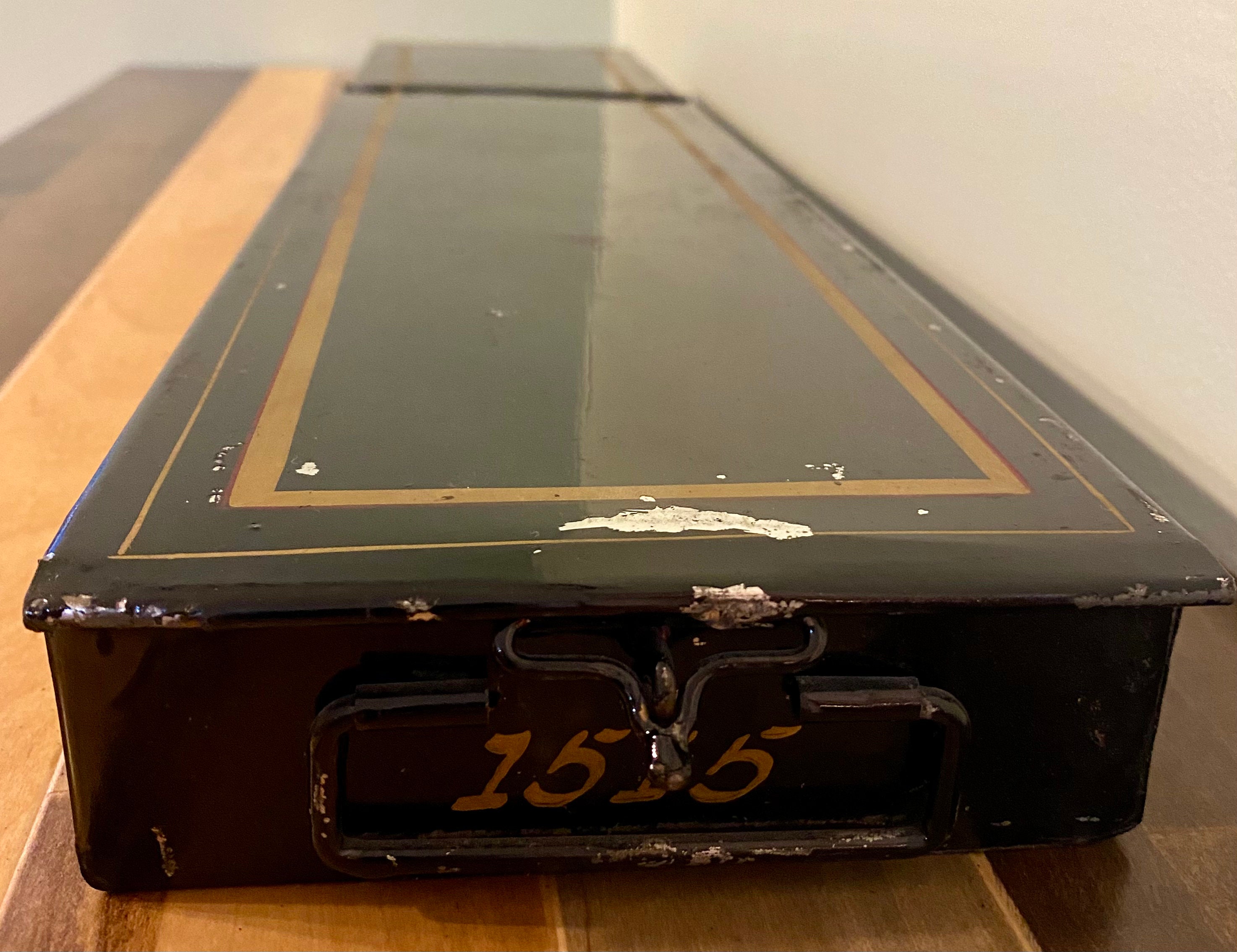 Vintage Hand Painted Bank Safety Deposit Box Circa 1920s - Etsy