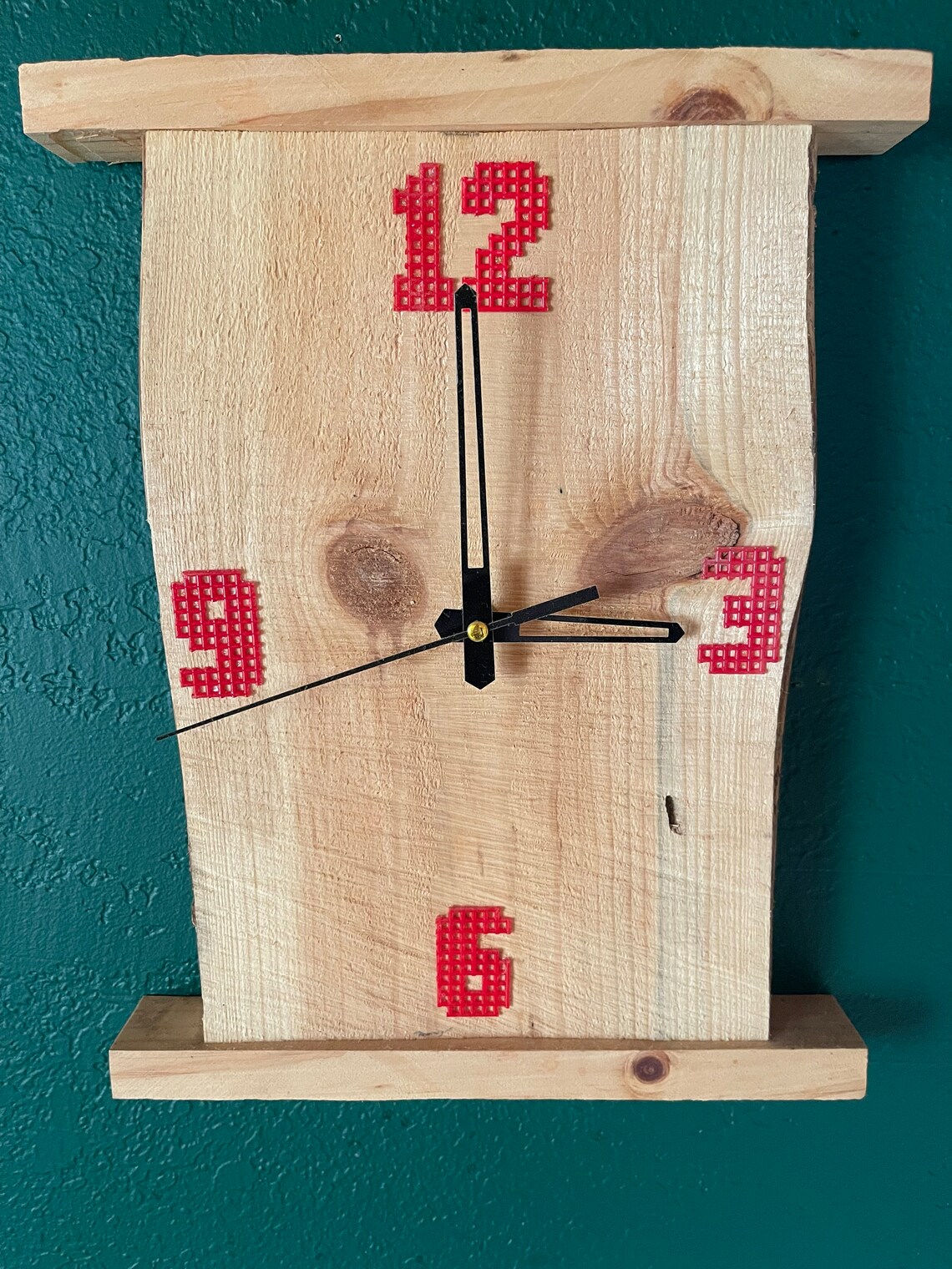Handmade Live Edge Clock - Etsy
