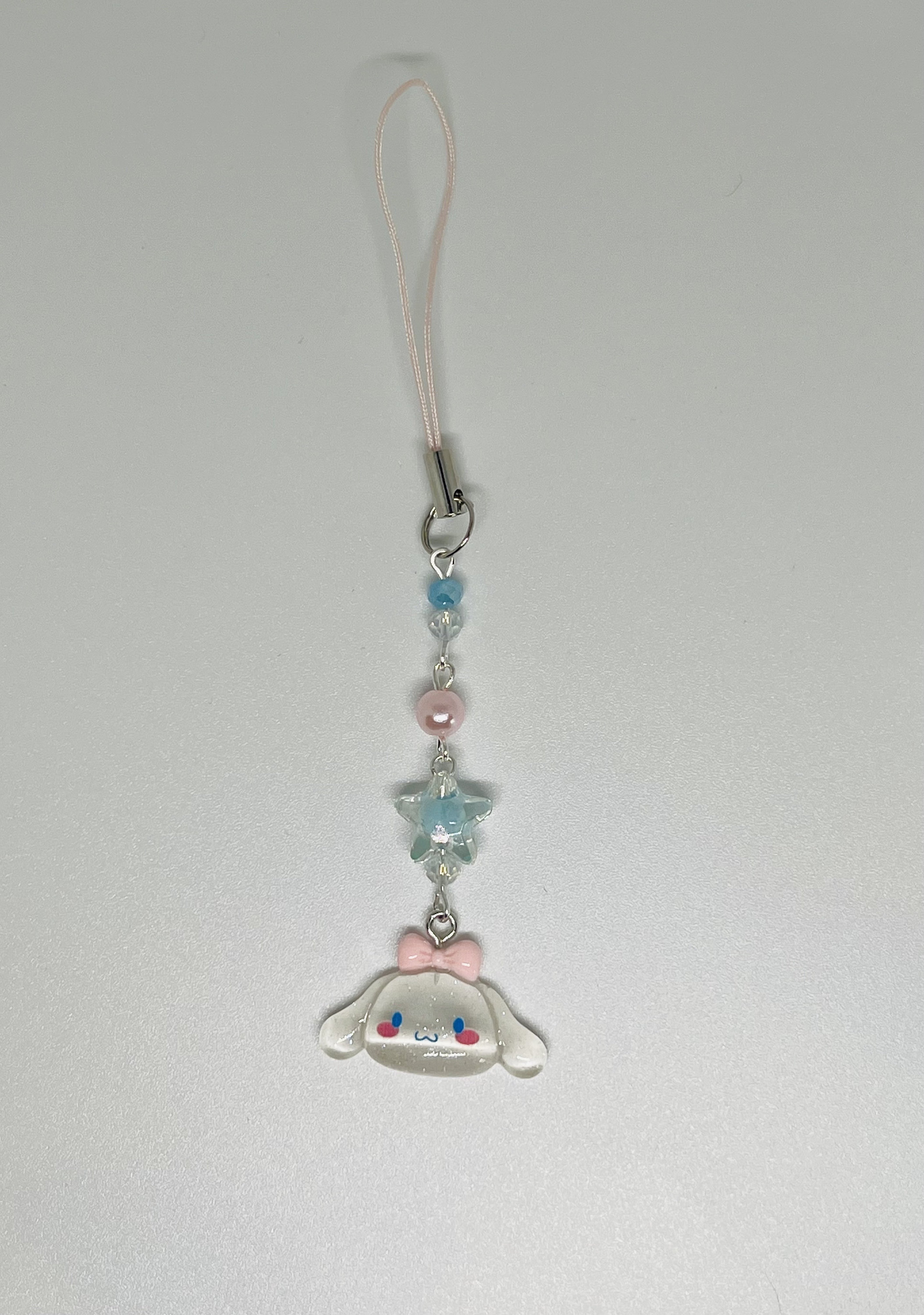 Kawaii Sanrio Beaded Phone Charms, Kuromi , My Melody, Cinnamoroll ...
