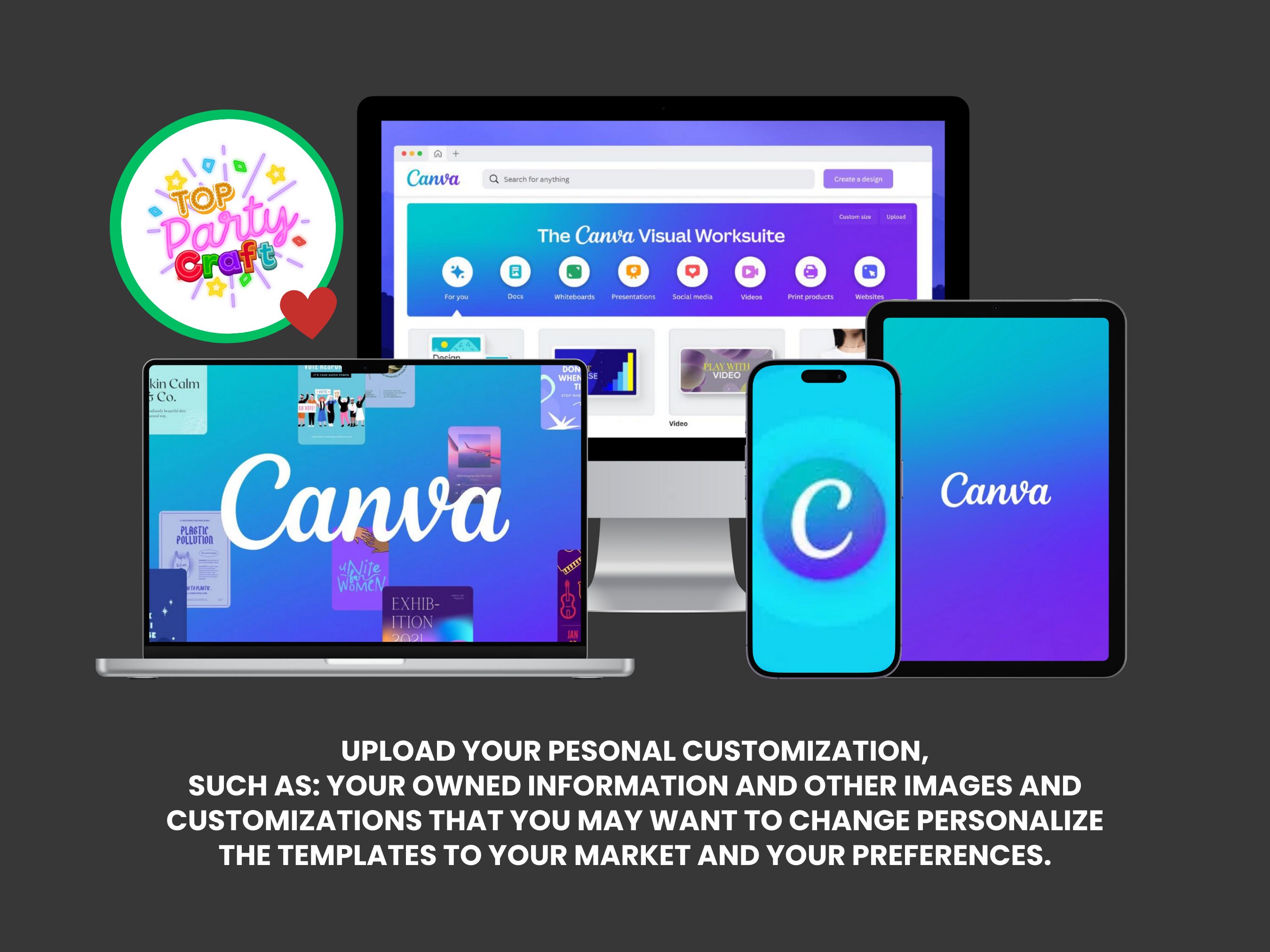 Inside Kids Out Two Birthday Invitations, Canva Template Digital ...